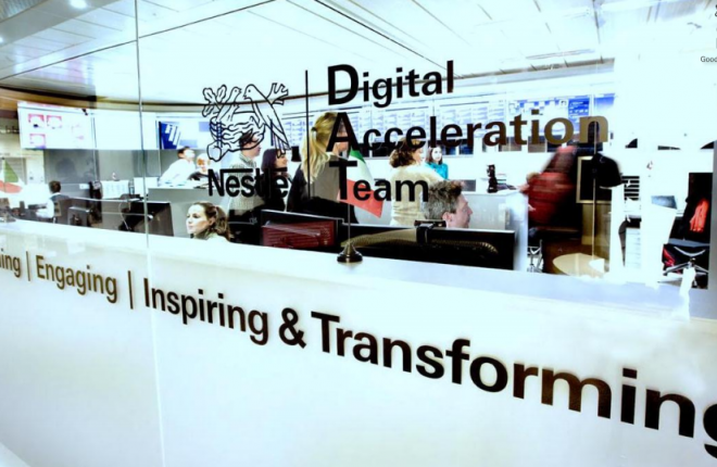 Inside the future of marketing ... Nestle's Digital Acceleration Lab ...