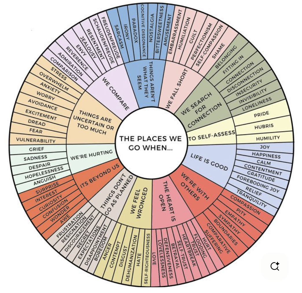 Brené Brown’s Atlas of the Heart ... reclaiming the power of language ...